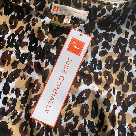 Jude Connally | Dresses | Jude Connally Nadine Dress New Animal Print ...